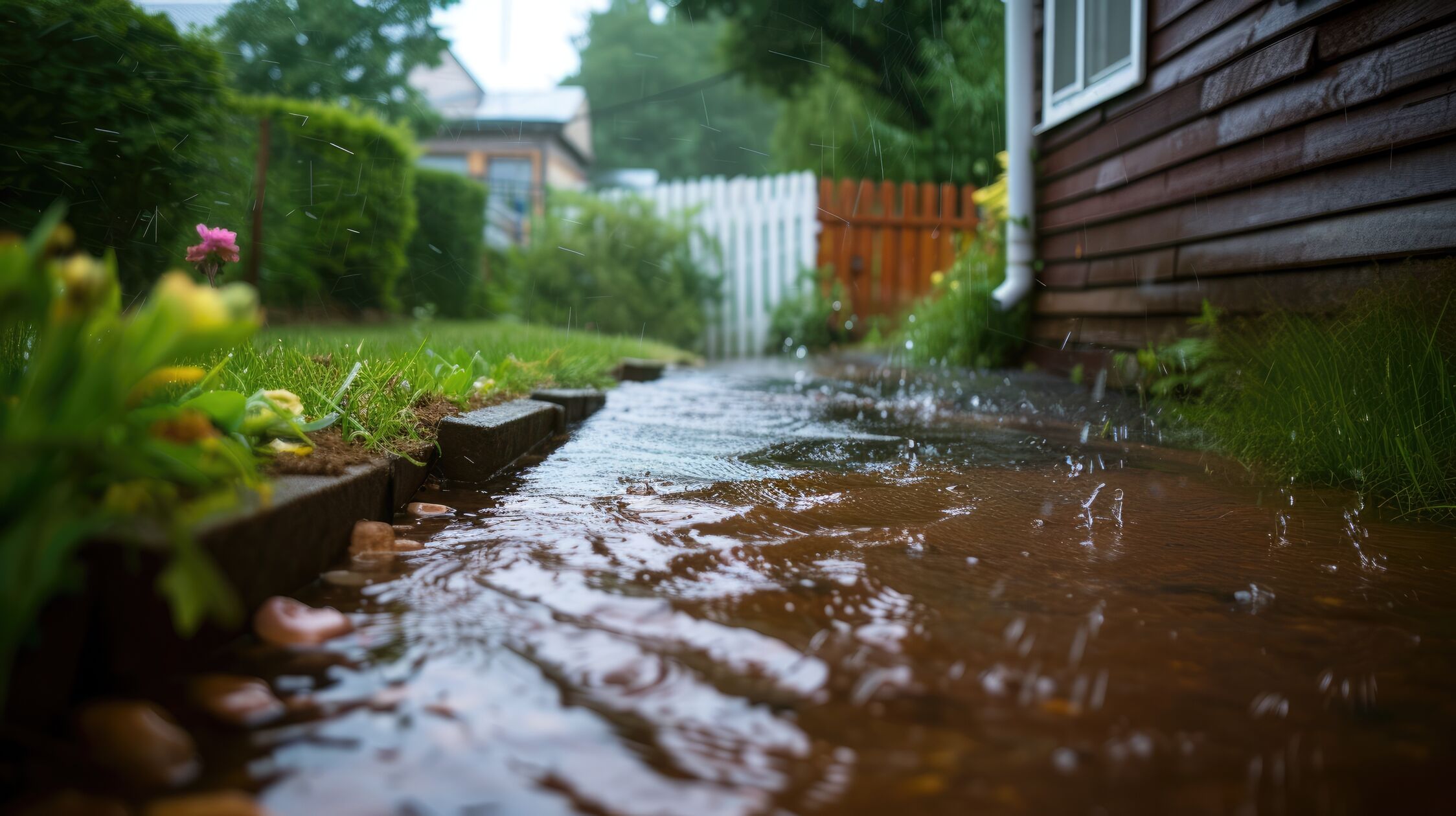 Drainage Channels: Rain, Rain, Go Away!