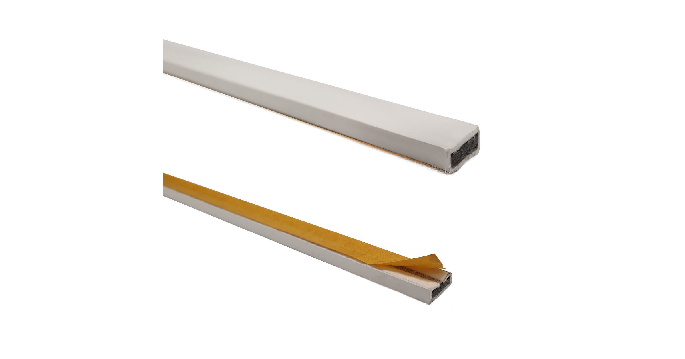 2100MM 15 X 4MM PLAIN WHITE INTUMESCENT STRIP