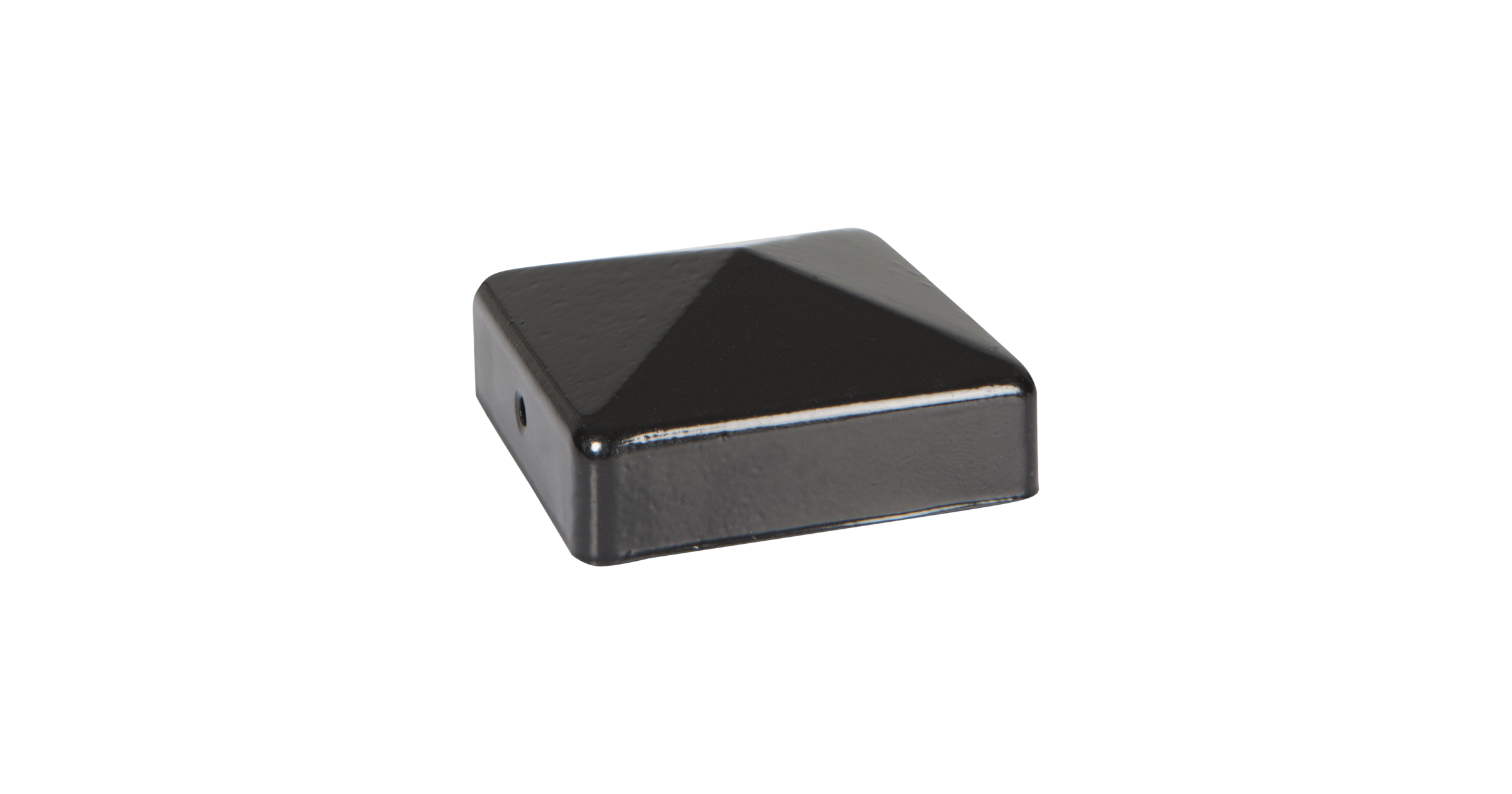 DURAPOST CAP WITH BRACKET 75X75MM ANTHRACITE GREY