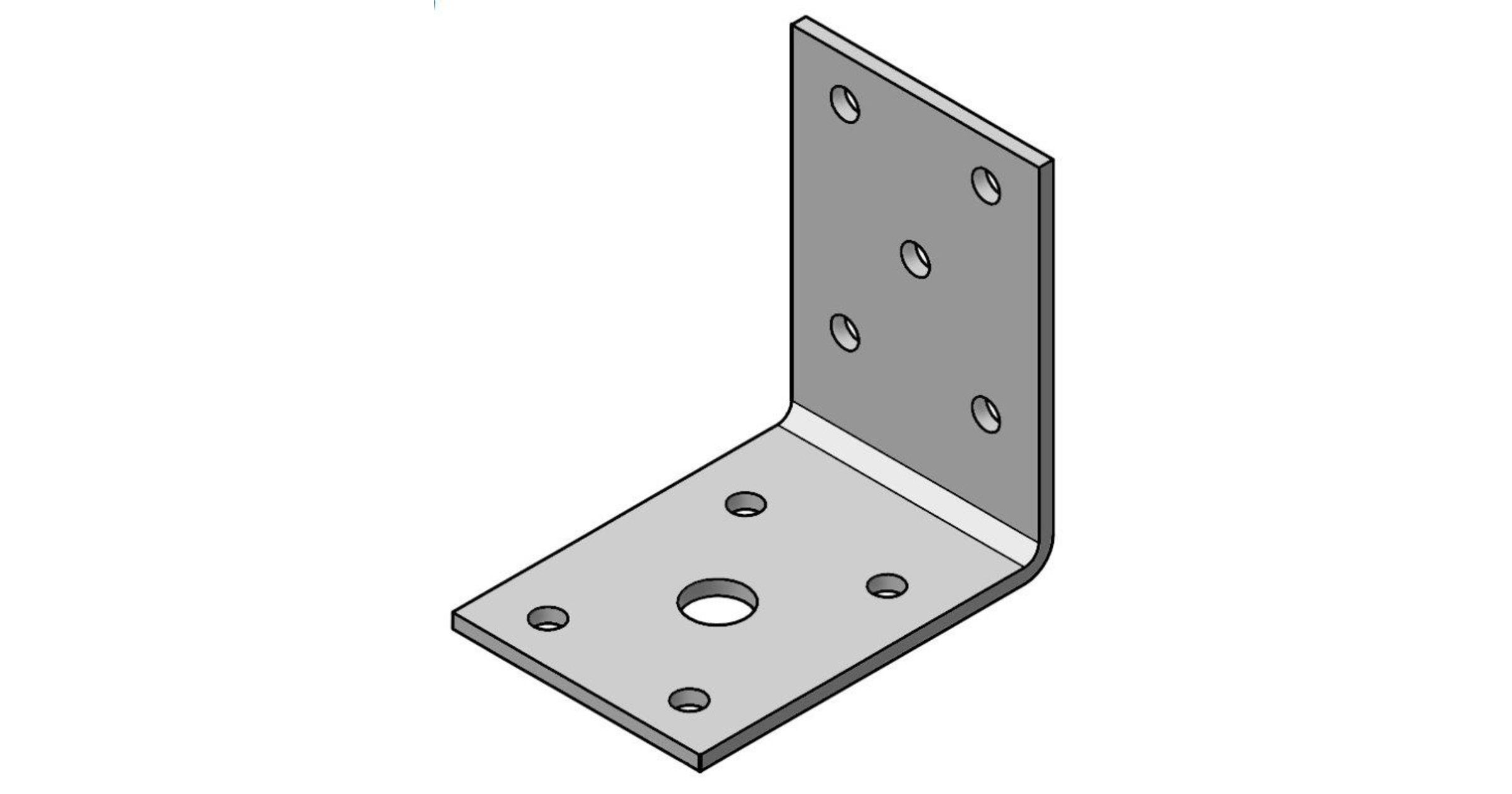 ANGLE BRACKET 50X50X35MM 100/BOX