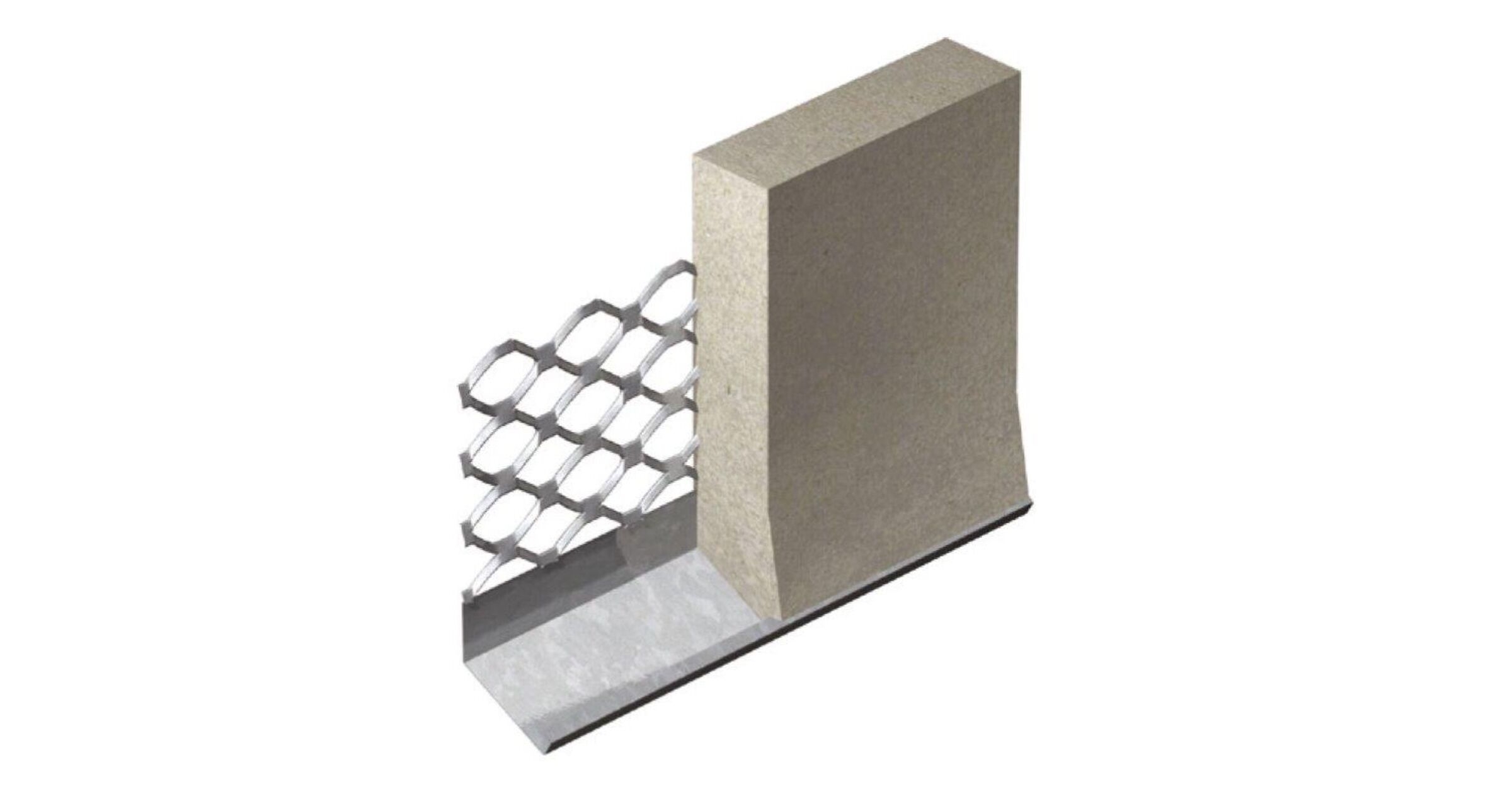 3000MM / 10FT GALV EXT RENDER STOP BEAD BELLCAST