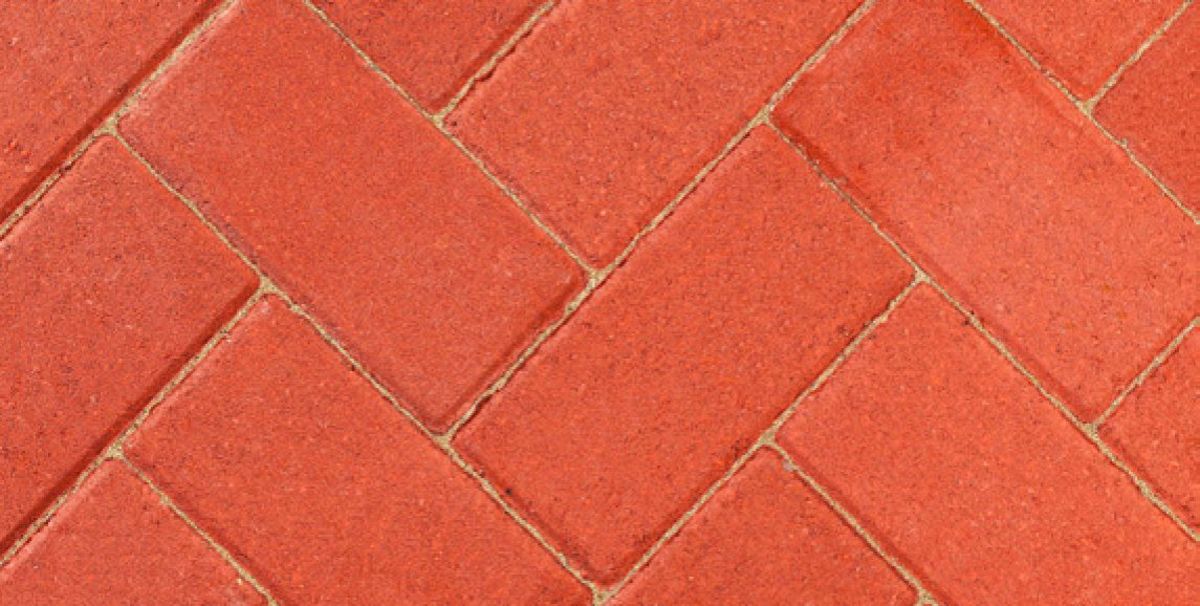 PACK (BRADSTONE) 50MM RED BLOCK PAVING (9.76M2/PACK)