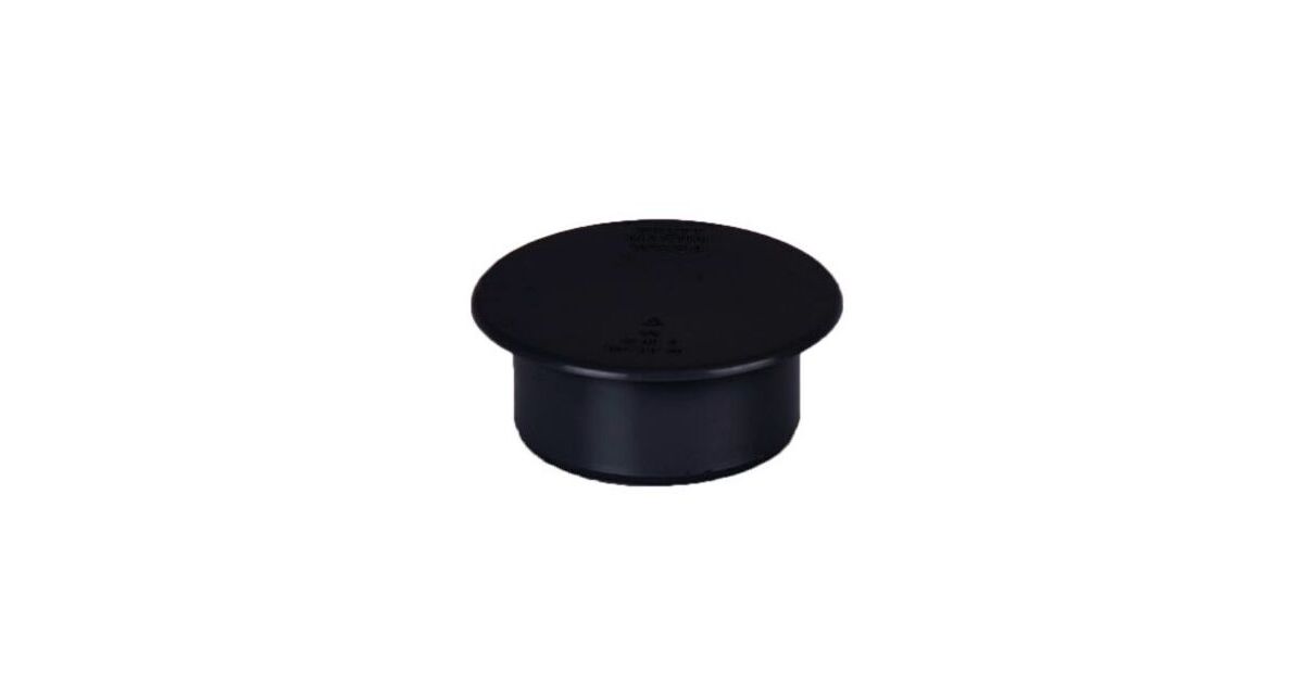 W924B 40MM BLACK PUSH FIT SOCKET PLUG