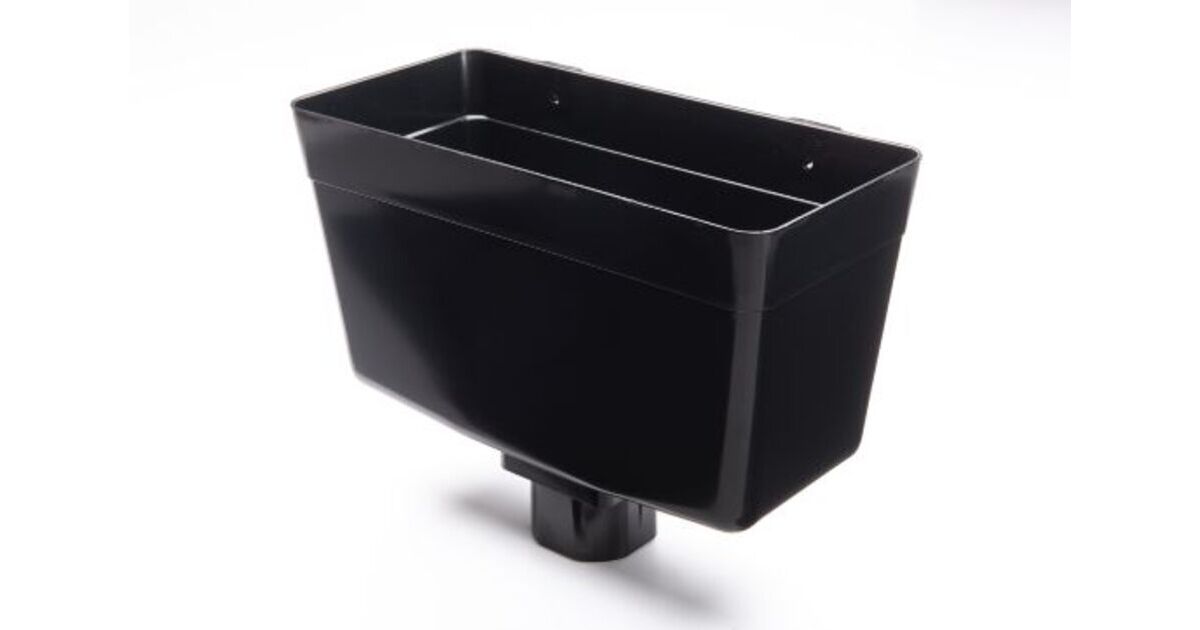 BR211G GREY ROUND R/W HOPPER HEAD