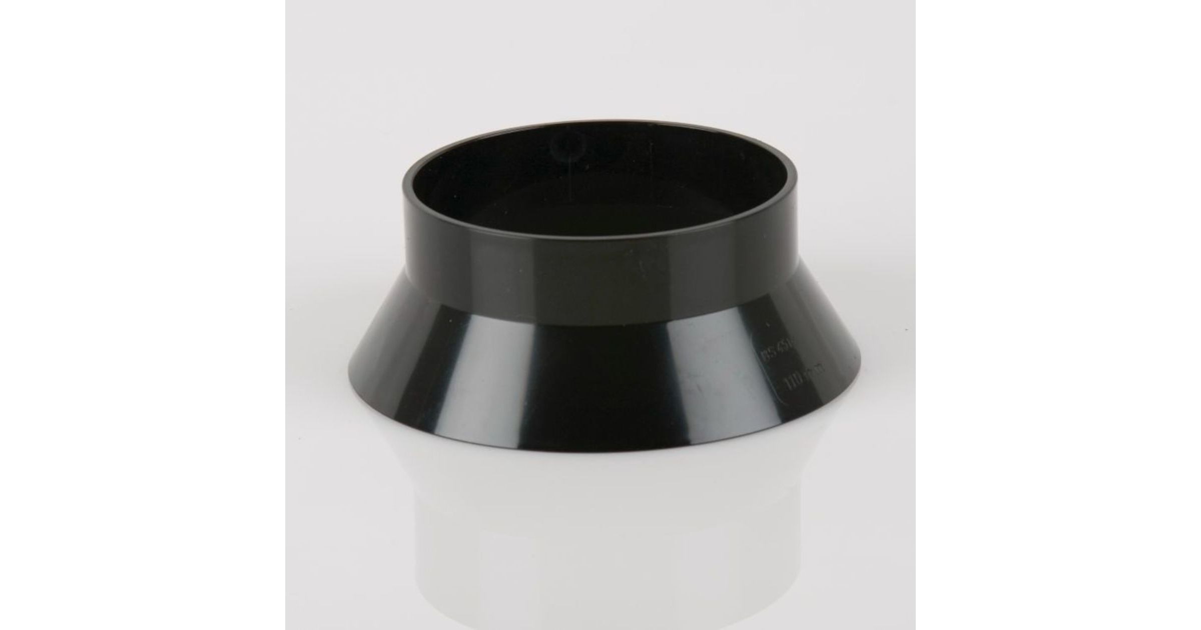 BS428B 110MM BLACK WEATHERING COLLAR