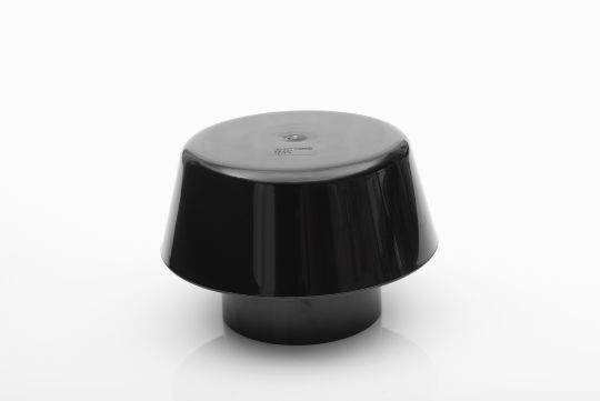 BS497B 110MM BLACK SOIL EXTRACT COWL (MUSHROOM)