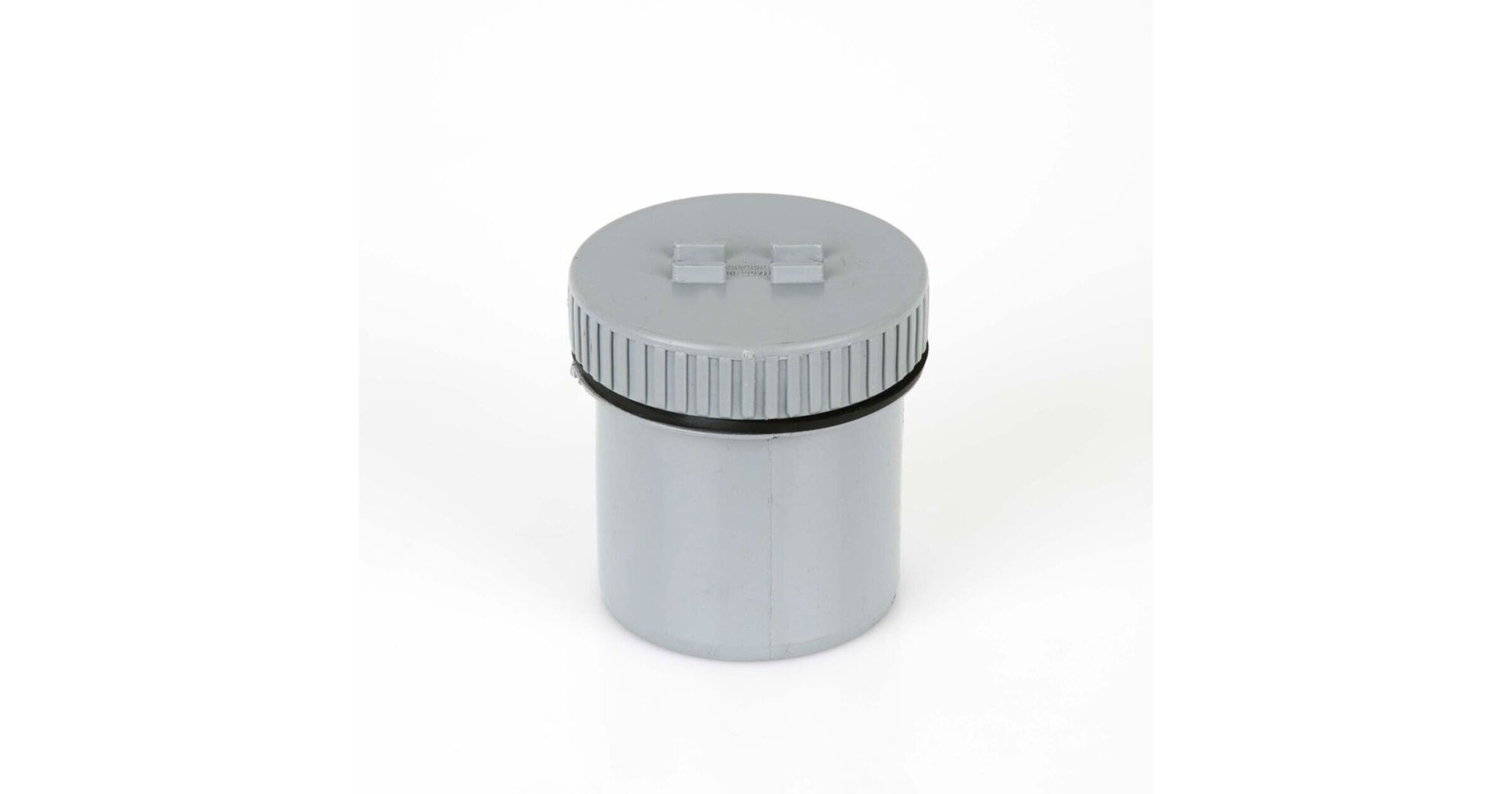 BS331G 82.4MM GREY SOIL SCREWED ACCESS PLUG