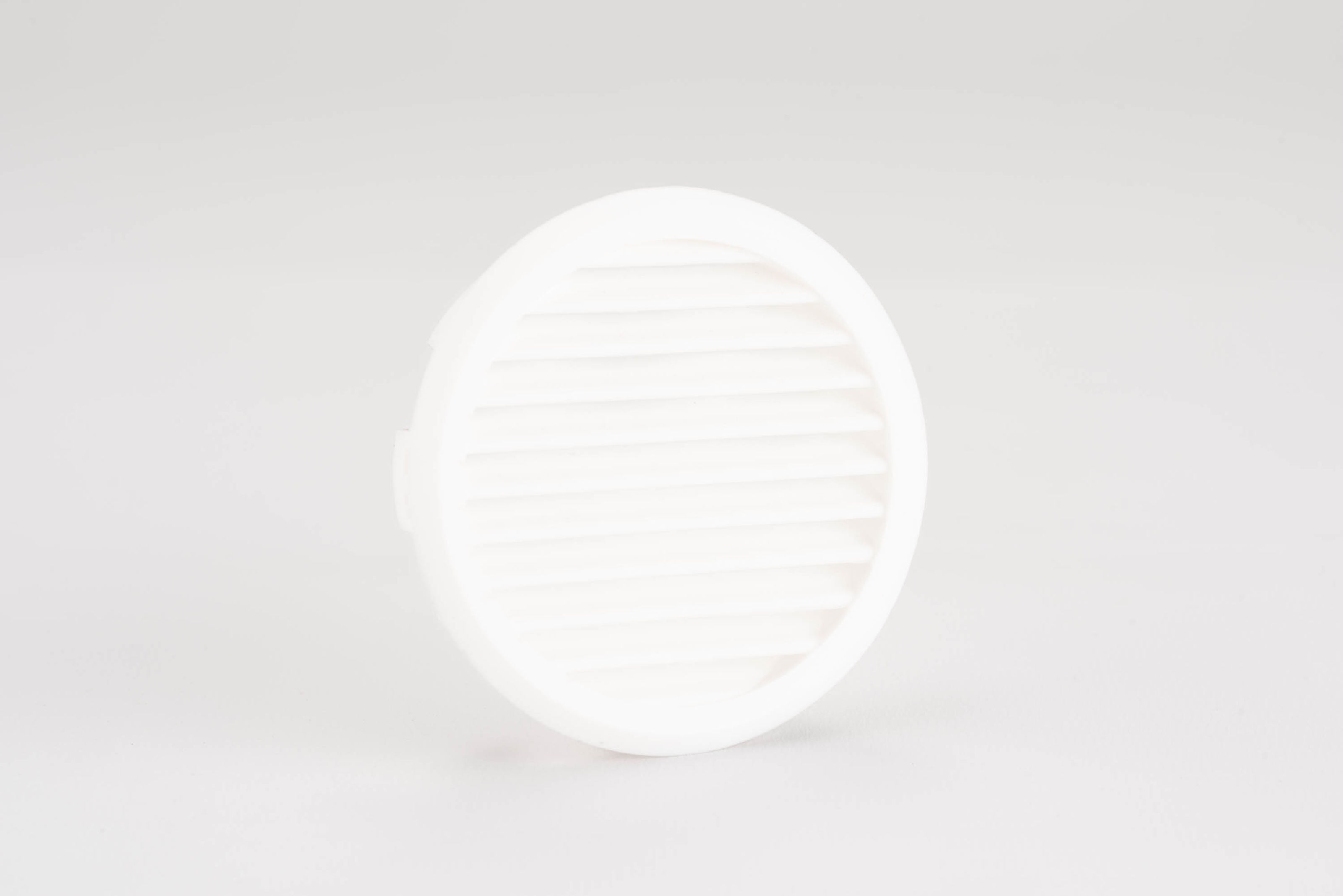 70MM WHITE TWIST AND LOCK CIRCULAR SOFFIT VENT