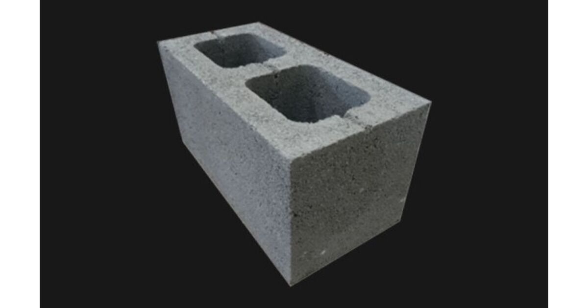 215MM 7N HOLLOW DENSE CONCRETE BLOCK (40/PK)