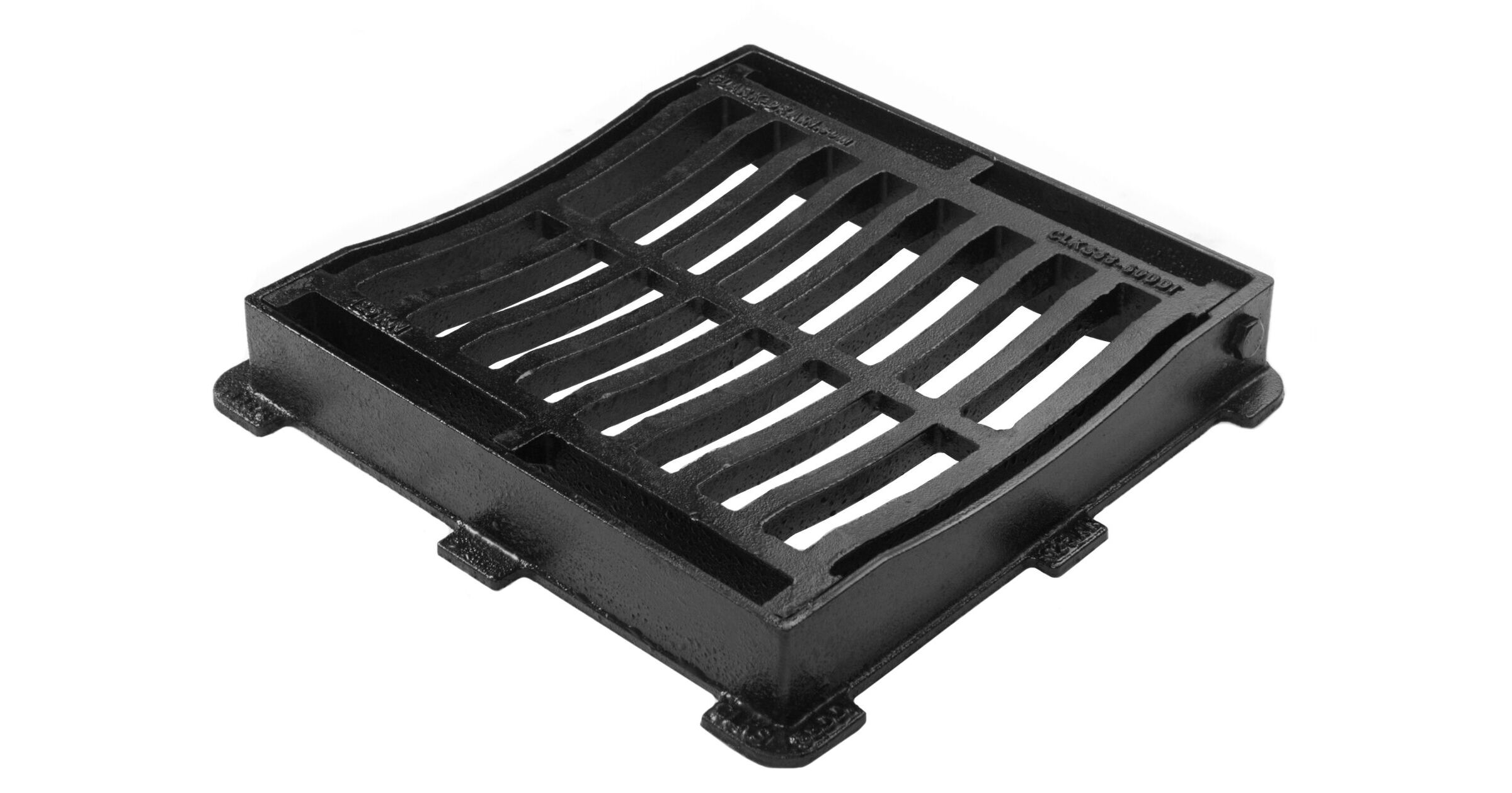302 X 302 X 50MM DISHED CAST IRON GULLY GRATE B125