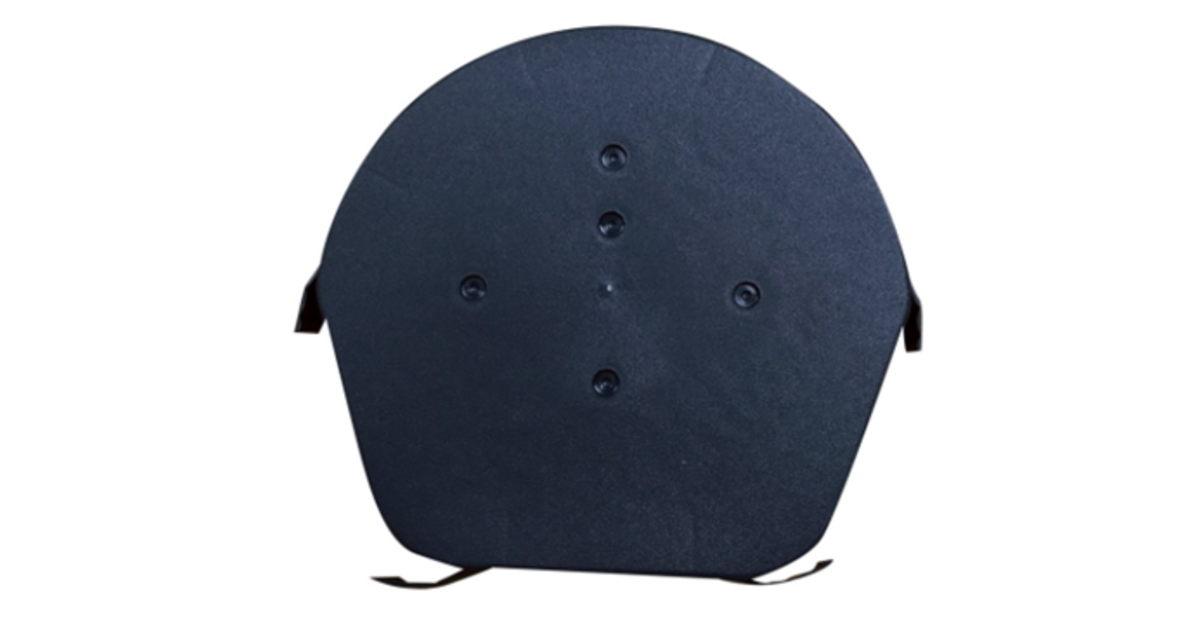 GREY HALF ROUND RIDGE END CAP EASYTRIM