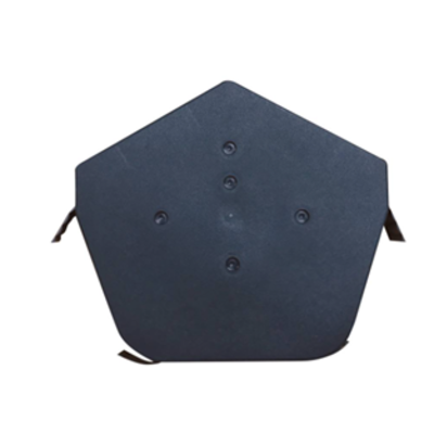 BLACK ANGLED RIDGE END CAP EASYTRIM