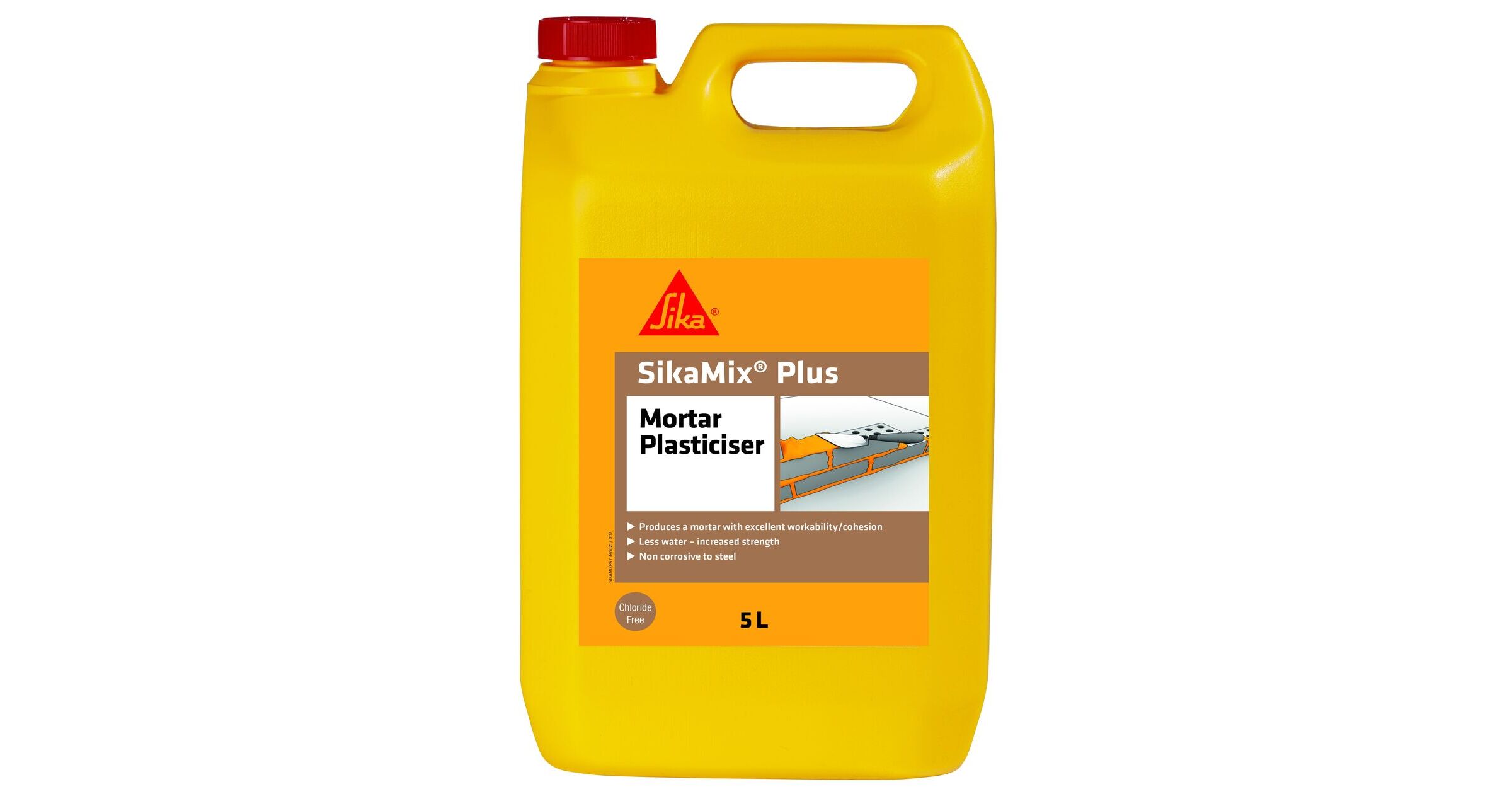 5L SIKAMIX + MORTAR PLASTERCISER