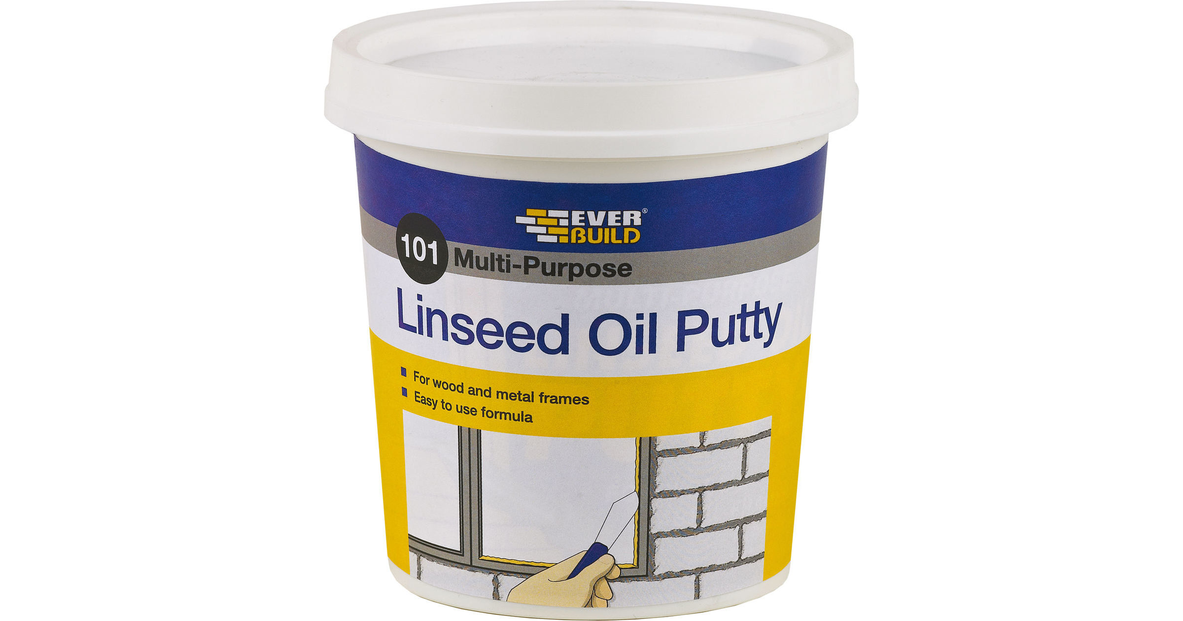 5KG NAT LINSEED OIL PUTTY