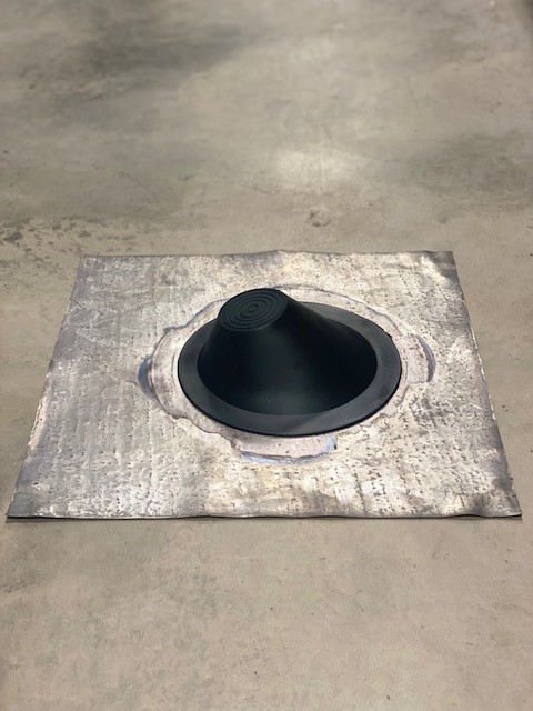 LEAD FLEXI SLATE FOR PITCH ROOF 450X450MM