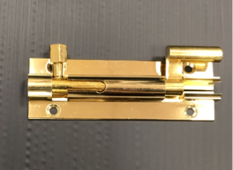 76 X 25MM BRASS NECKED BARREL BOLT