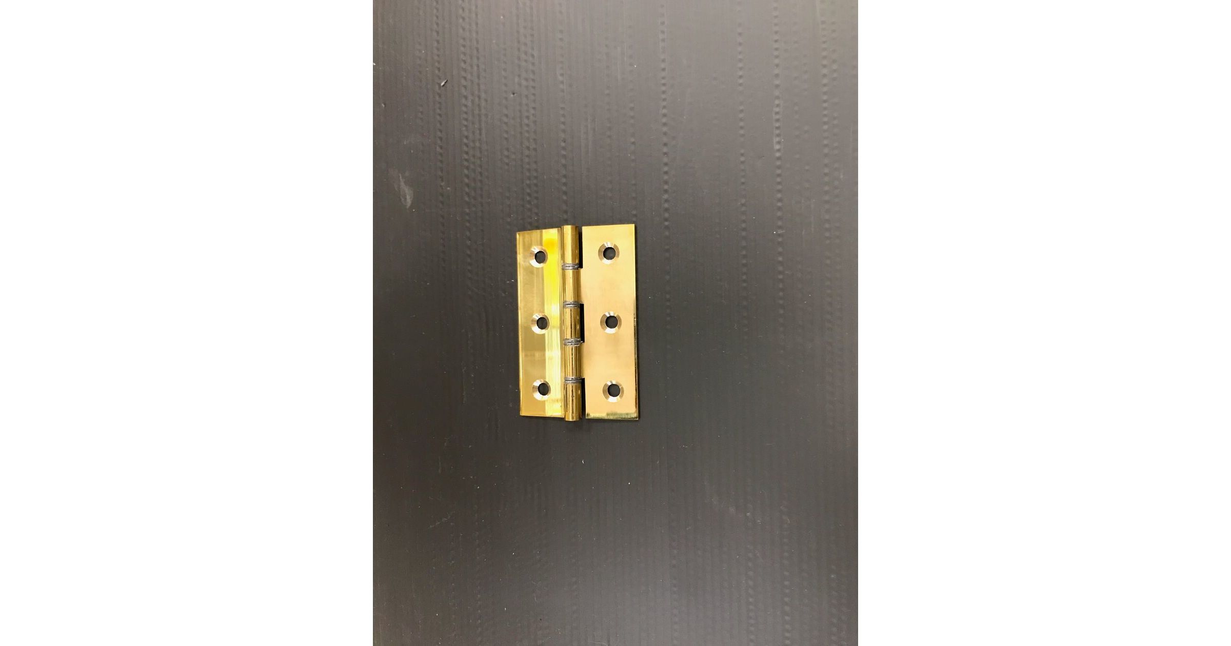 3" POLISHED BRASS DSW BUTT HINGE