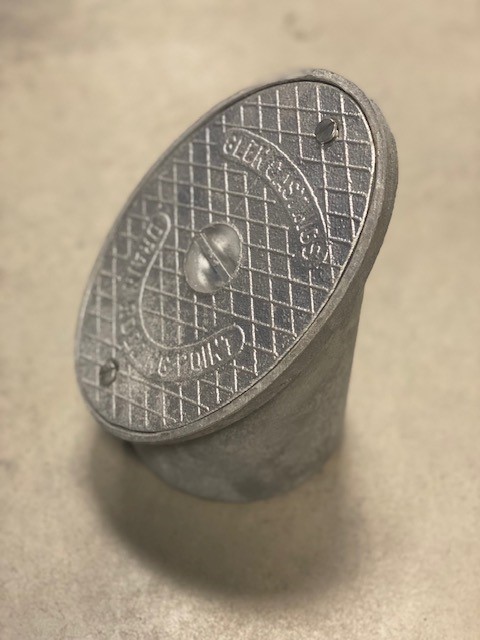 METAL OVAL RODDING POINT FOR 100MM SUPERSLEEVE