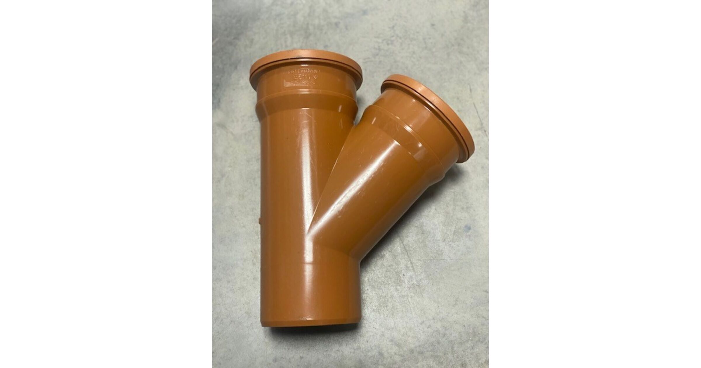 5111 110MM 45 DOUBLE SOCKET UNDERGROUND JUNCTION