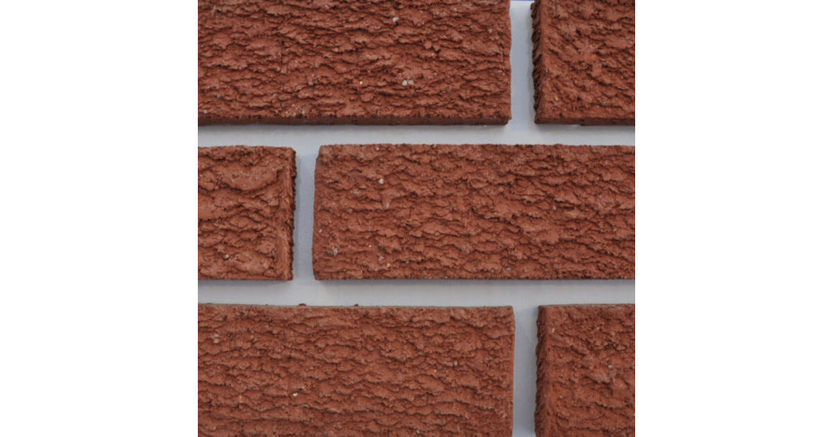 65MM CASTLE RED RUSTIC BARK TEXTURE (PK/452)
