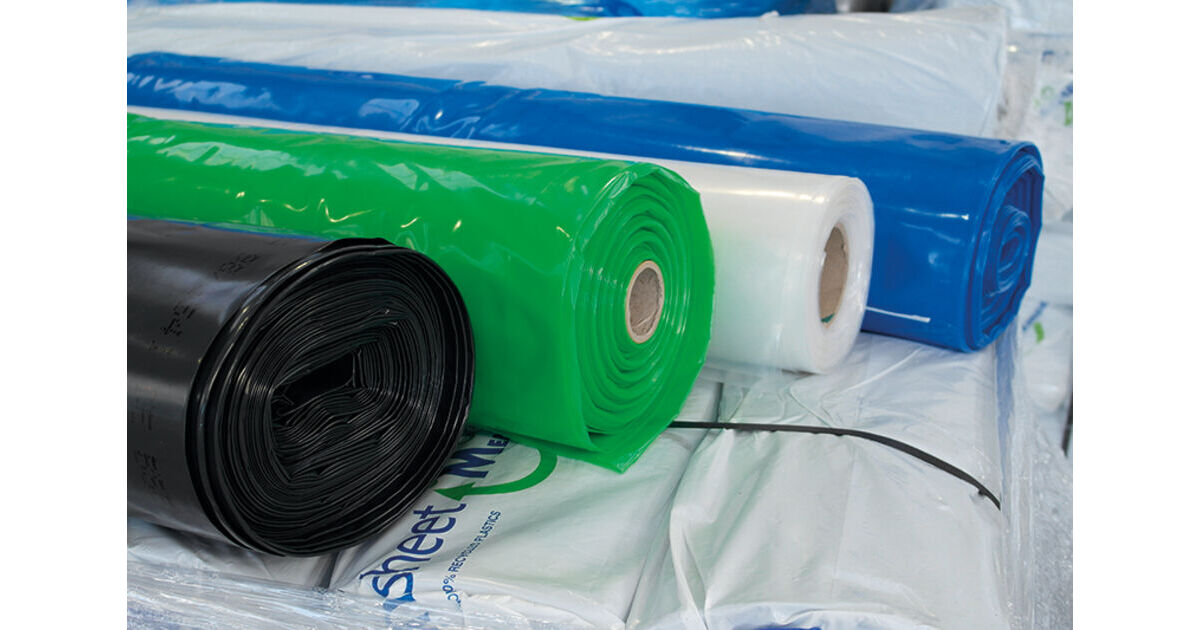 VAPOUR BARRIER 125MU 500G 2.45M X 50M ROLL GREEN TINT POLYTHENE
