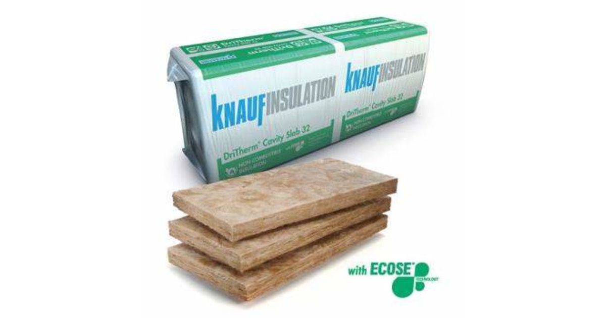 100MM DRITHERM 32 CAVITY INSULATION 3.28M2/PK