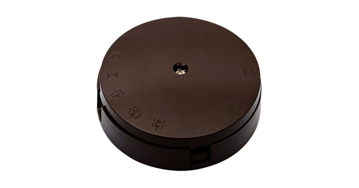20A 4 WAY SELECTIVE ENTRY JUNCTION BOX BROWN (604-01)