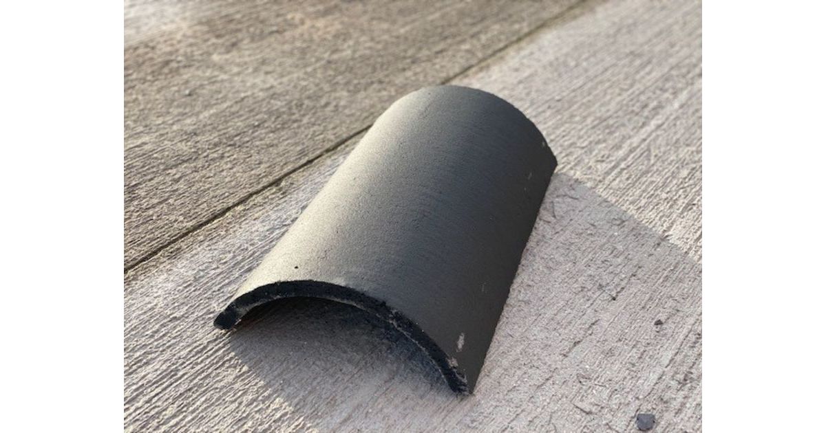 MARLEY SEGMENTAL RIDGE SMOOTH ANTHRACITE 457MM LONG