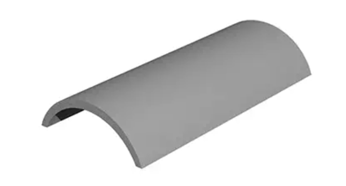 MARLEY 1/3RD ROUND HIP TILE COLOUR : OLD ENGLISH