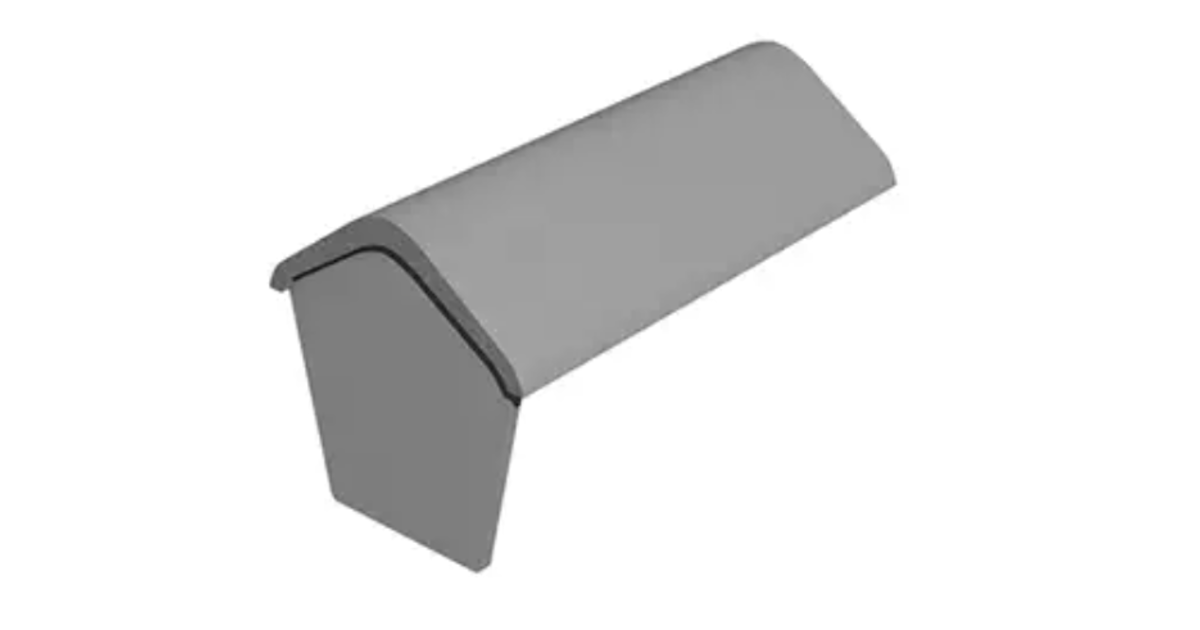 MARLEY MODERN BLOCK END RIDGE COLOUR : OLD ENGLISH