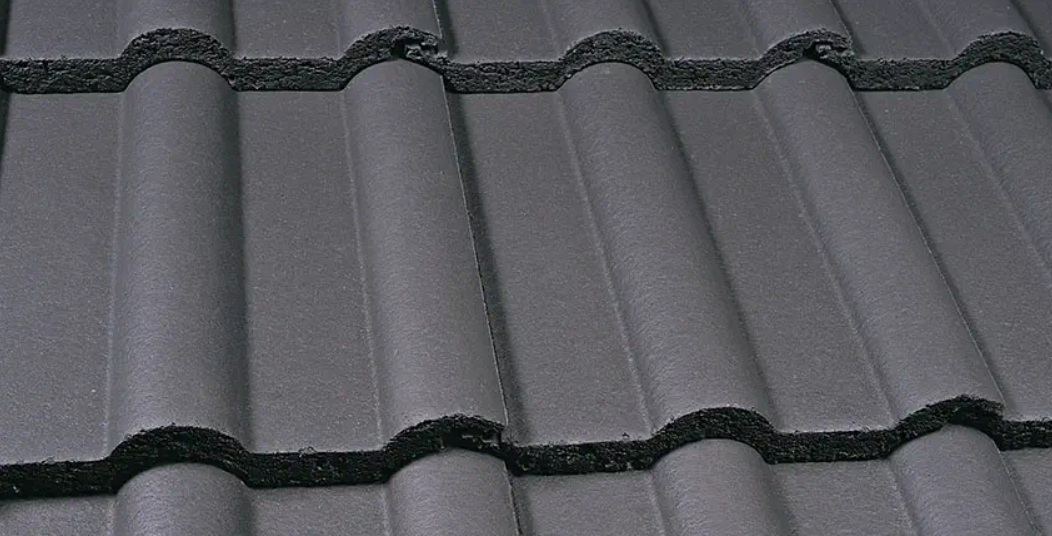 LAGAN DOUBLE ROMAN SMOOTH GREY ROOFTILE (210)