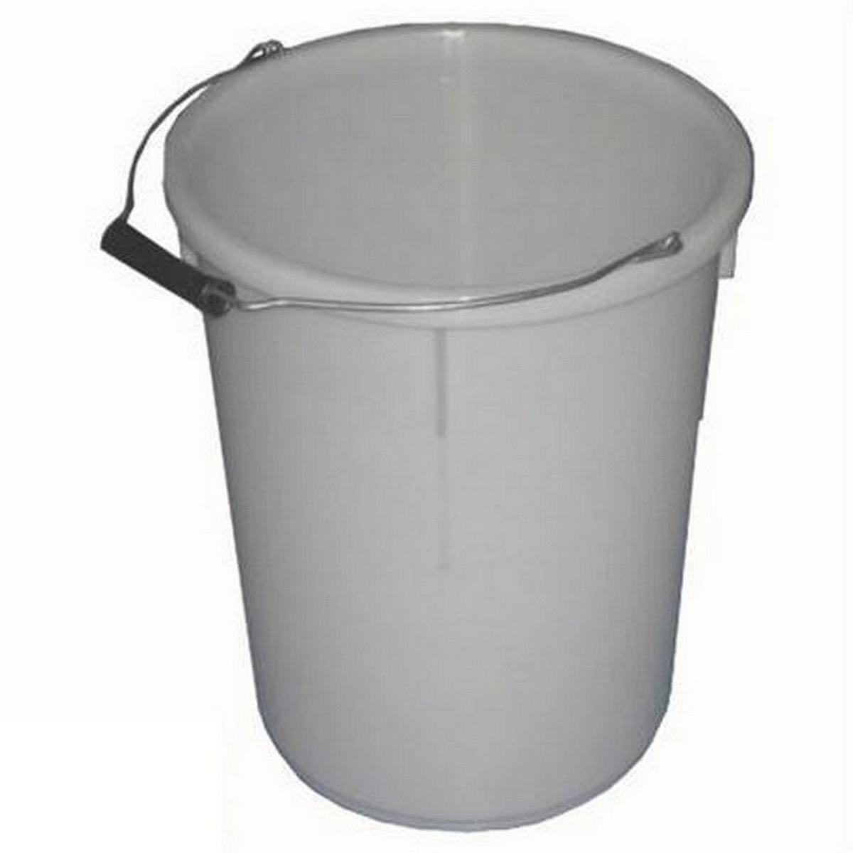 30L WHITE PLASTERERS BUCKET