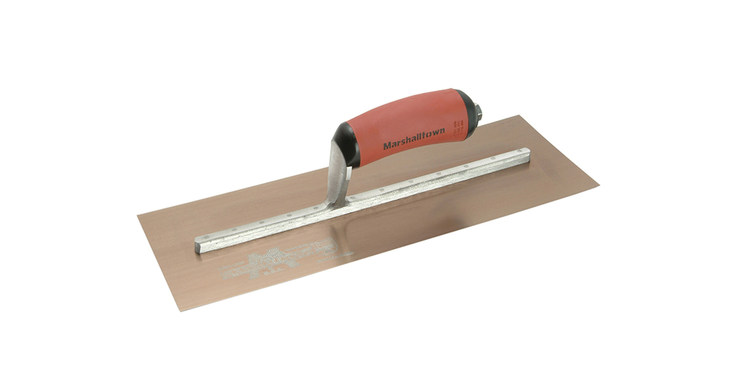 M/TOWN MPB145GDH 14" X 5" GOLD S/STEEL PLASTERER FLOAT DURASOFT HANDLE