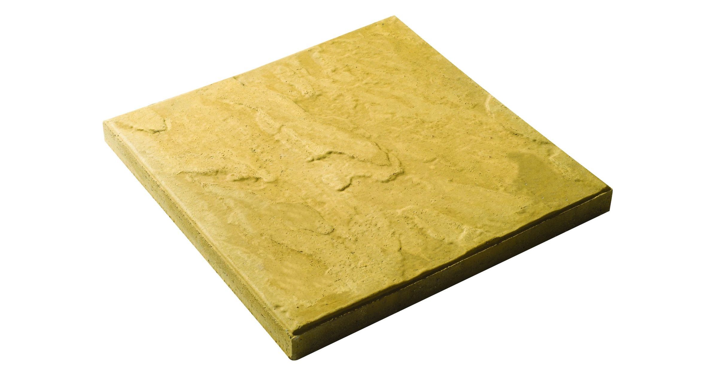 600 X 600 X 40MM BUFF RIVEN SQUARE EDGE PAVING (23/PACK)