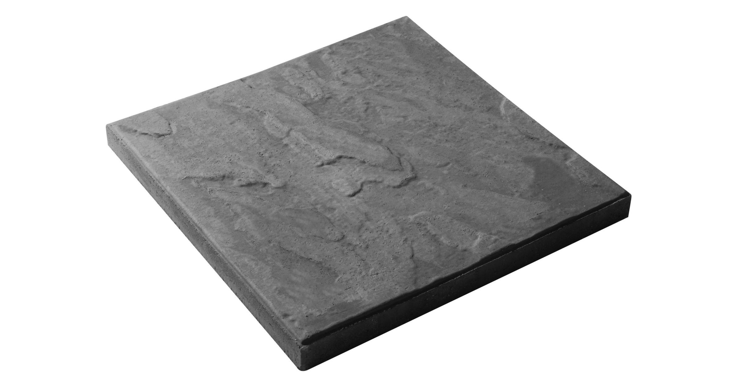 450 X 450 X 38MM CHARCOAL RIVEN SQUARE EDGE PAVING (48/PACK)