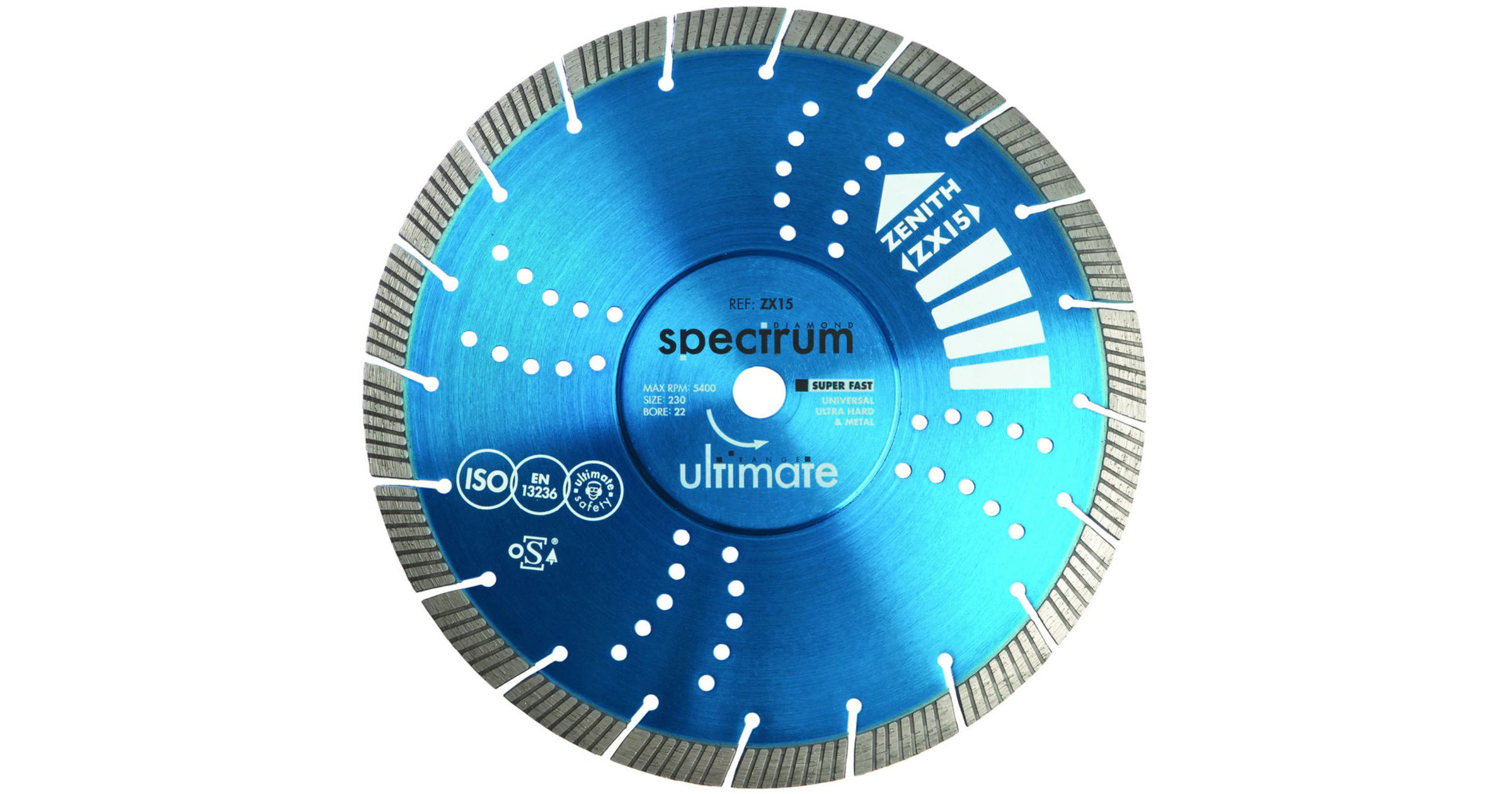 OX ZX15 230 X 22MM ULTIMATE DIAMOND BLADE