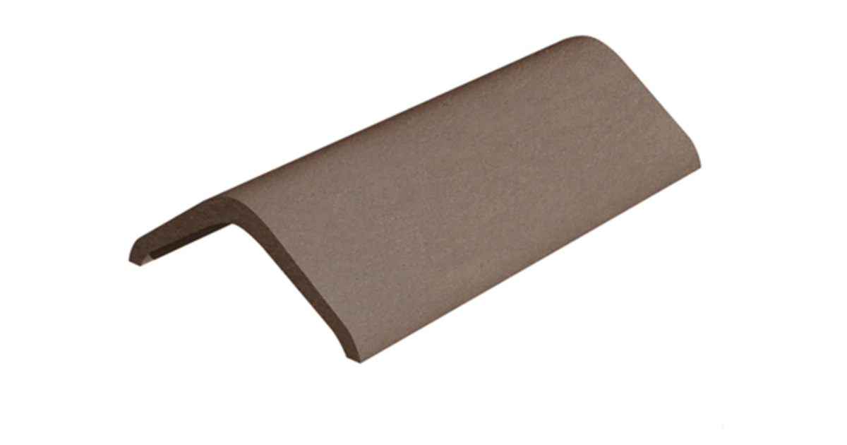 MARLEY MODERN UNIVERSAL ANGLE RIDGE SMOOTH BROWN 457MM LONG