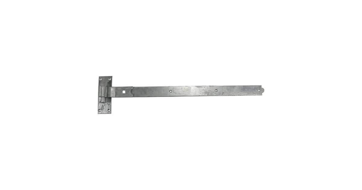 HBC600G 600MM GALV CRANKED BAND HOOK AND BACK PLATE