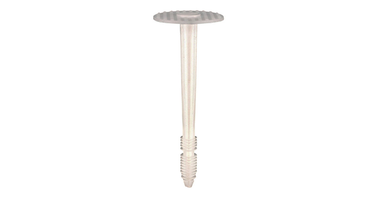 PLASTIC INSULATION FIXING 8.0 X 110MM 100/BAG PIF110