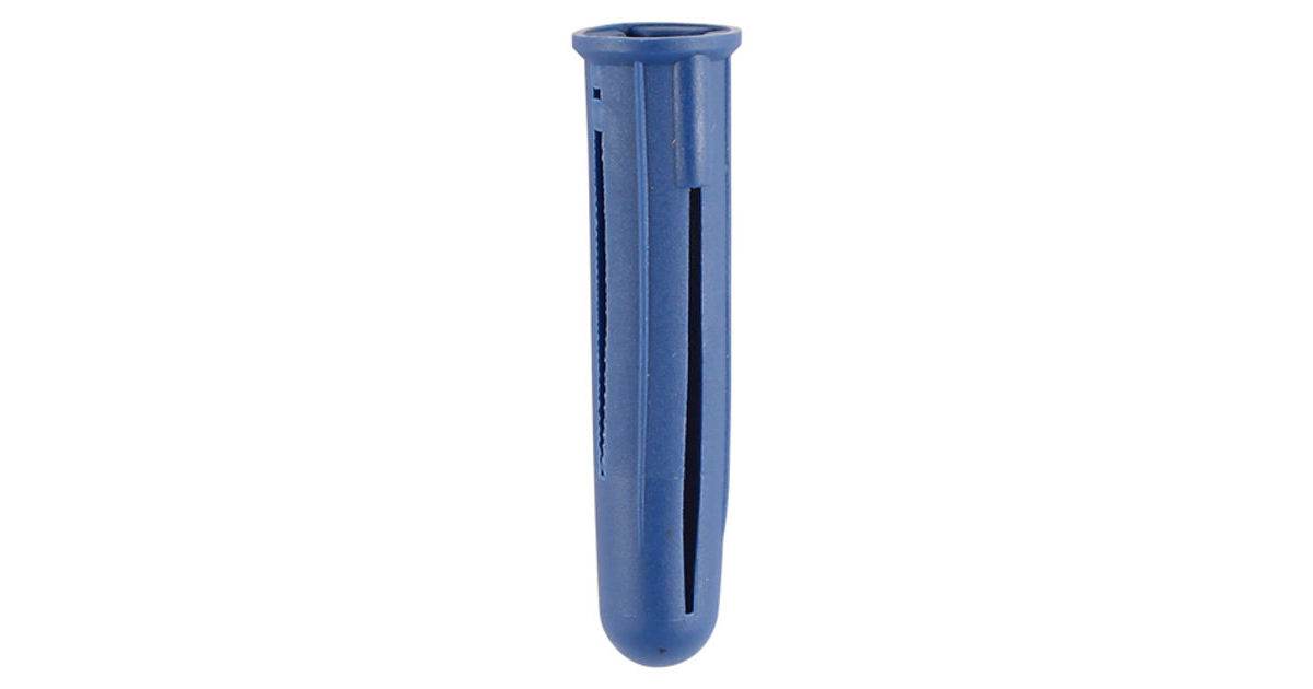 BLUE PLASTIC PLUGS 40/BOX