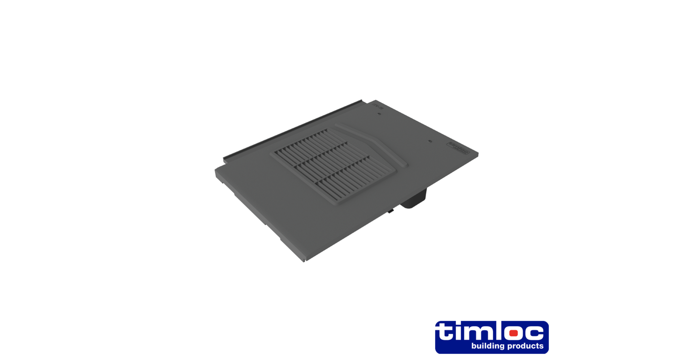 GREY THIN LEAD EDGE TILE VENT PLASTIC RTV-TEGR