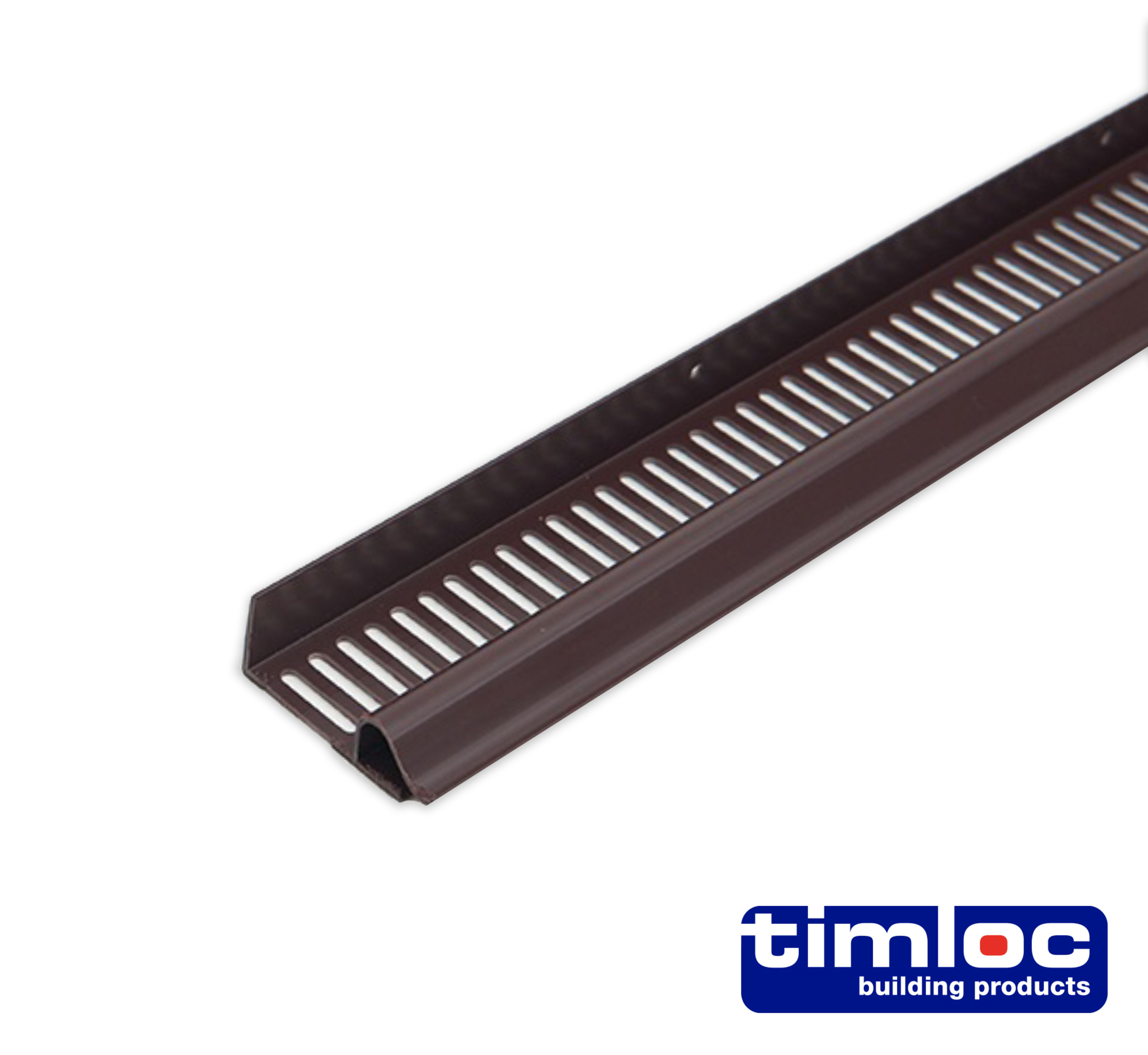 2.4M BROWN CONTINUOUS SOFFIT VENT