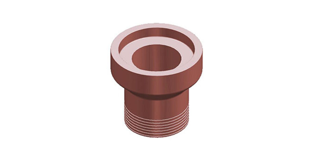 100MM TRADITIONAL SOCKETED ROUND RAISING PIECE 75MM HIGH WT